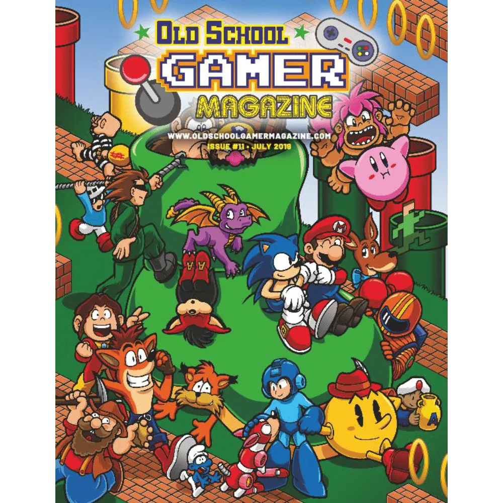 Old School Gamer Magazine: Issue #11 – July 2019 - Video Game Depot