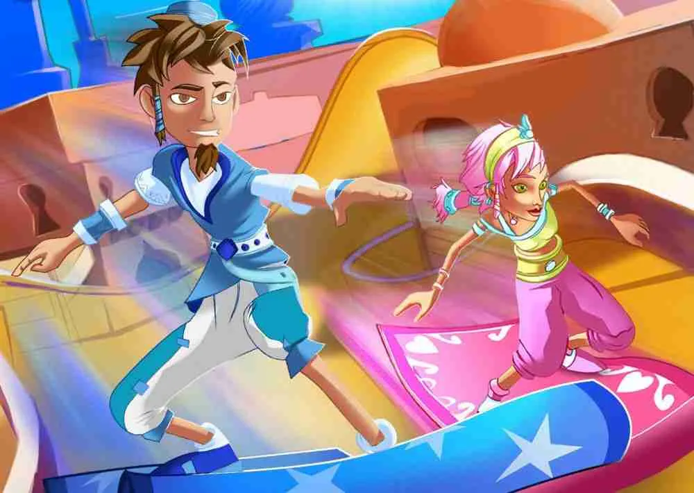 Aladdin Magic Racer Wii Regular