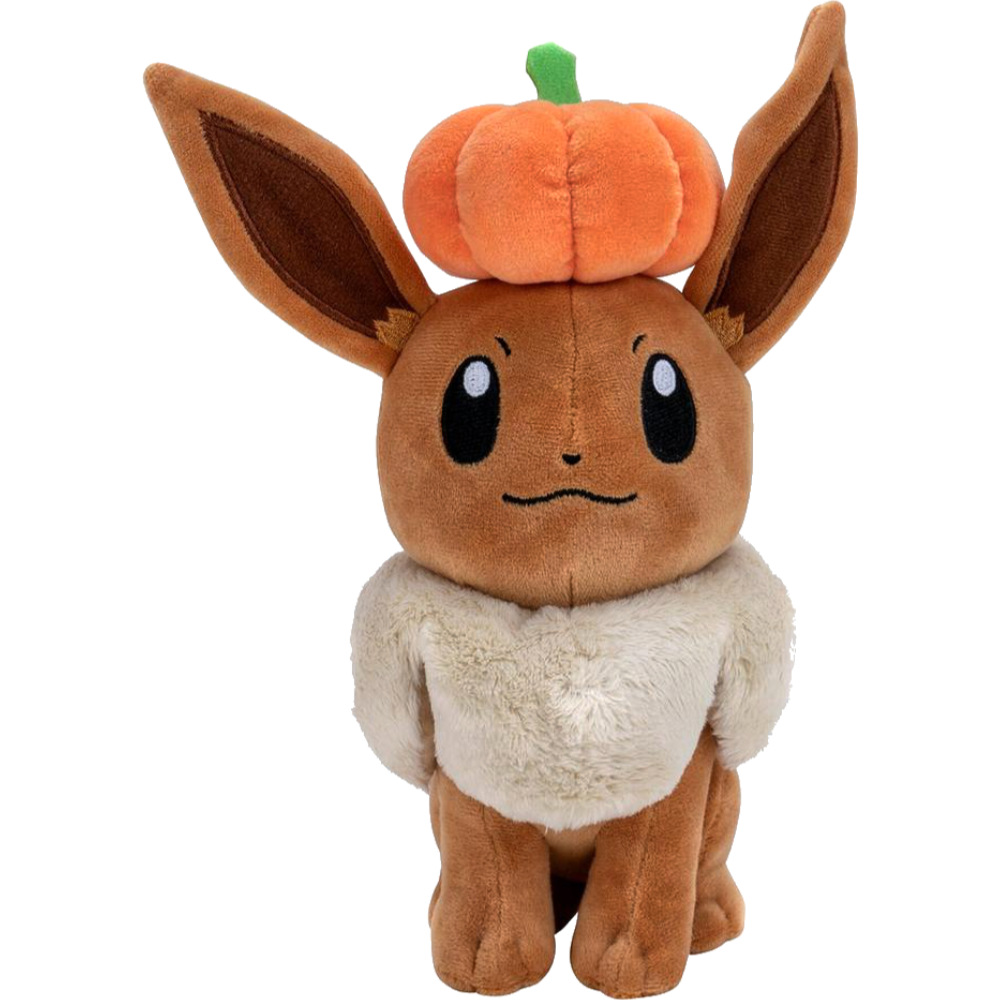 Eevee With Pumpkin Pokemon 8 Inch Plush Jazwares Video Game Depot Eevee With Pumpkin Pokemon 8 Inch Plush Jazwares Video Game Depot