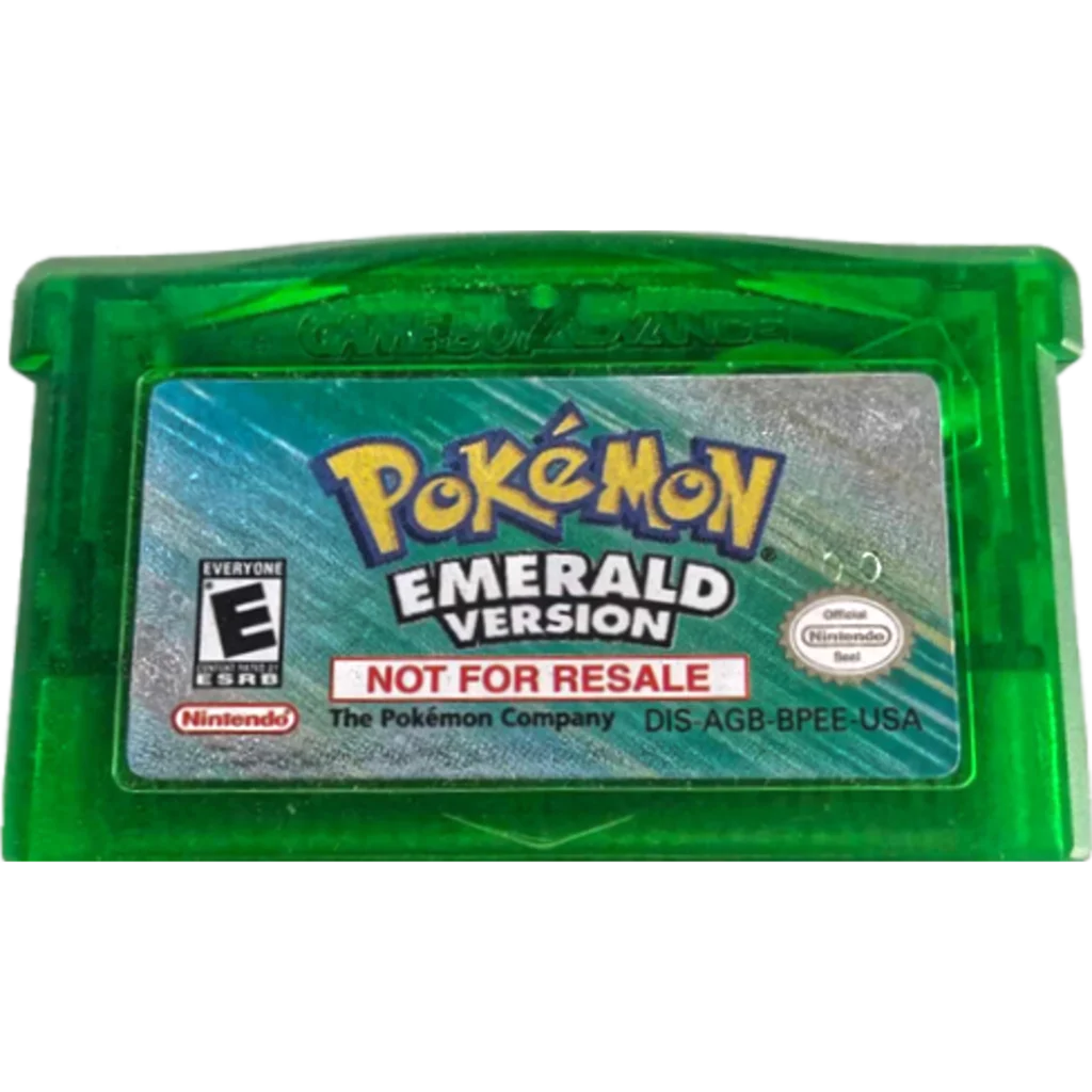 Pokemon Emerald Version [Not For Resale] – Game Boy Advance - Video ...